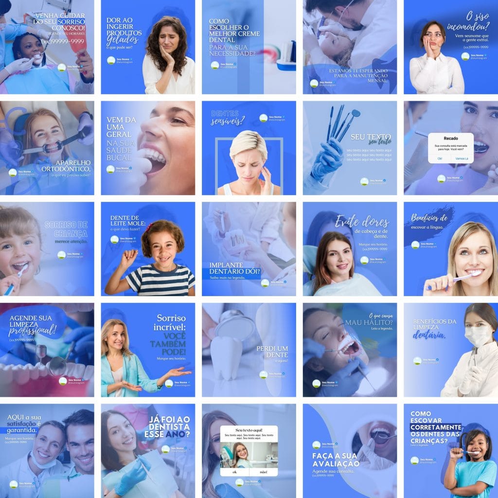 Pack Canva Psicologia Psicologo 2.0 25 Modelos Editáveis+ Bônus • DMK Studio